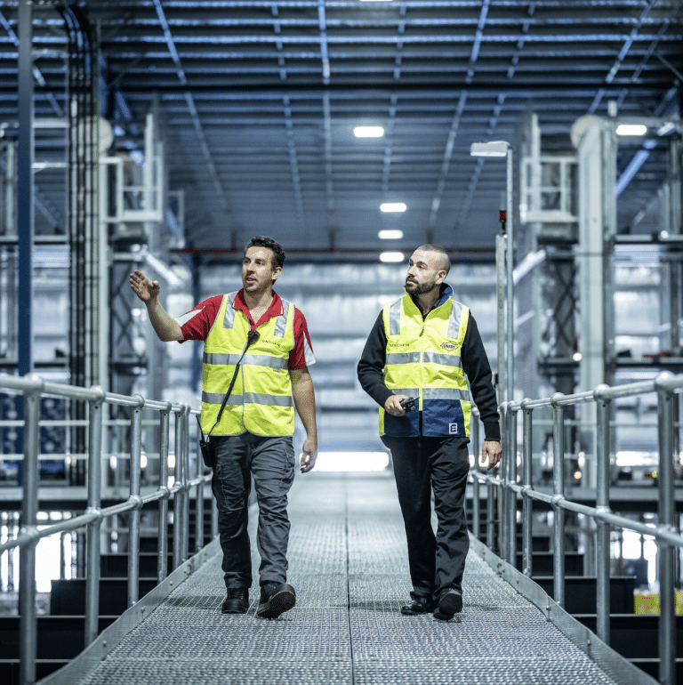 Swiss precision optimises automated pallet handling - MHD