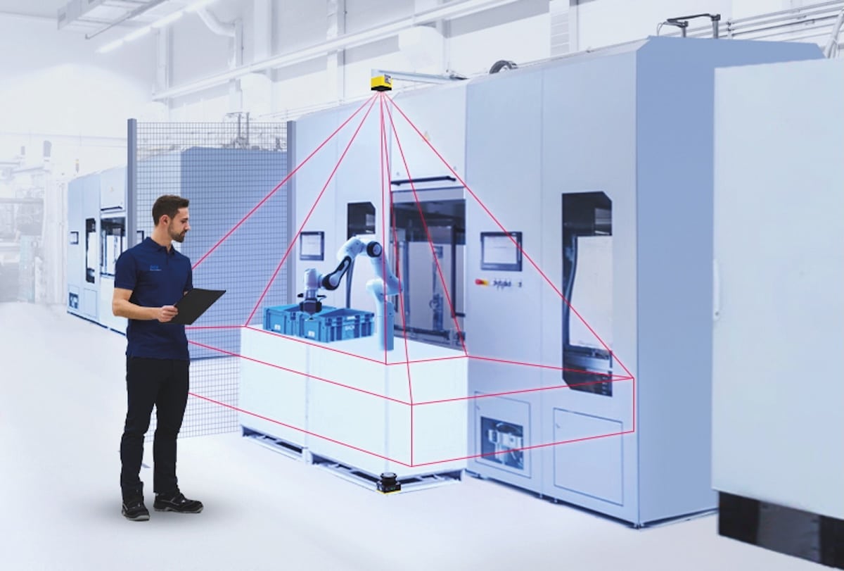 Tait trials cobot with SICK sensors for safer, smarter production - MHD