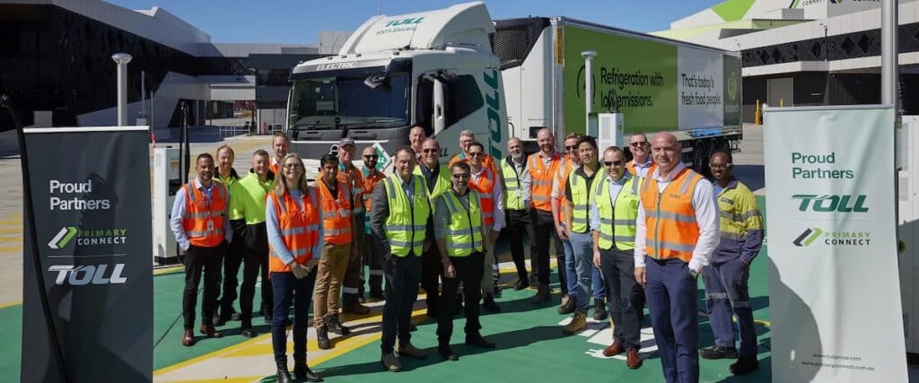 Toll launches electric prime movers for Woolworths’ Primary Connect at ...